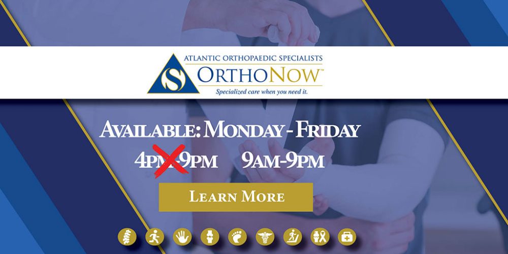 We're here to help - OrthoNow Extended Availability - Atlantic ...