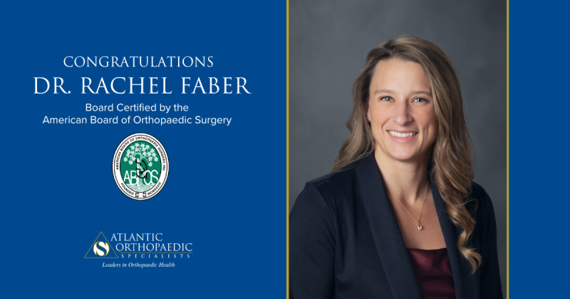 Dr. Rachel Faber Becomes Board Certified by the American Board of ...